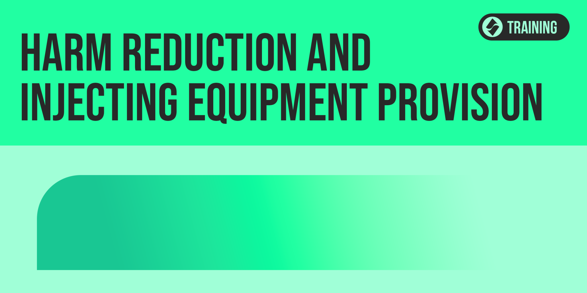 Harm Reduction and IEP – SDF Learning Centre